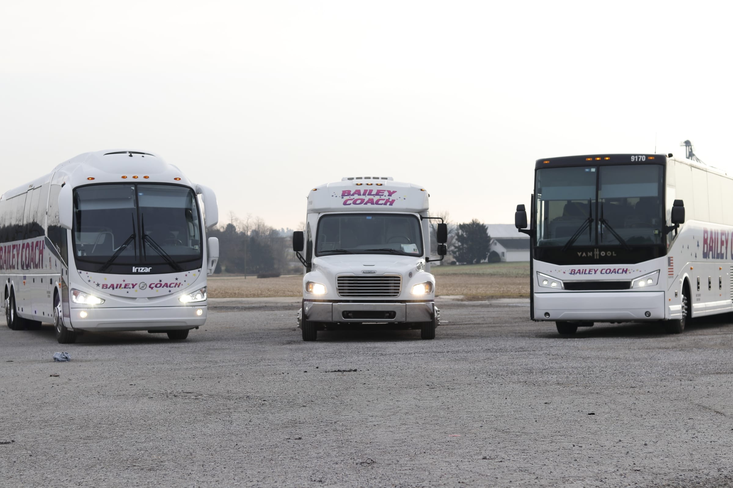 Charter Transportation Service Options | Bailey Coach
