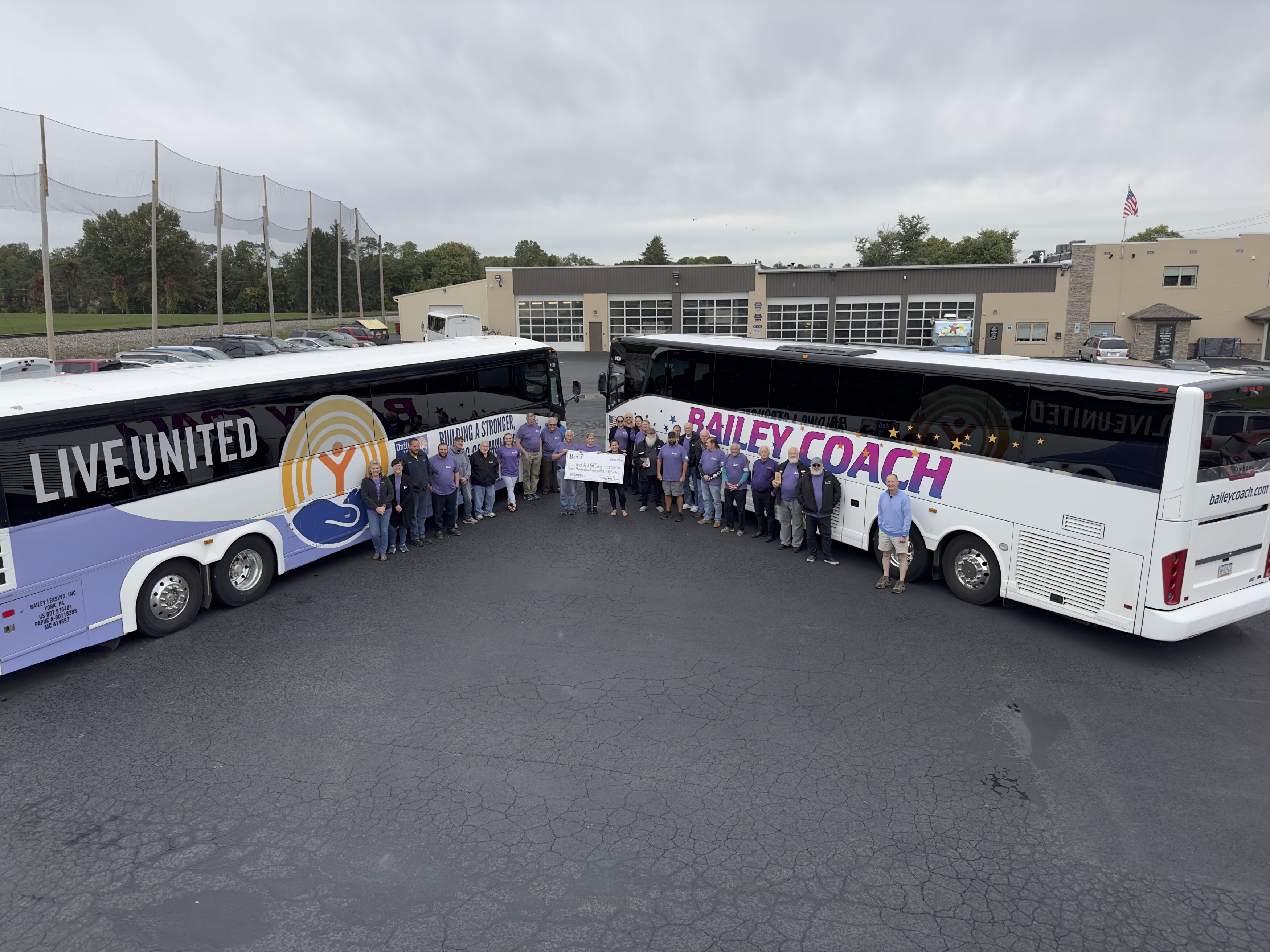 Baileys 2023 United Way Campaign - Bailey Coach